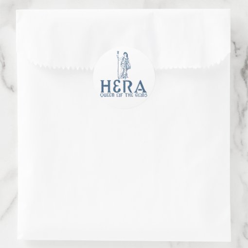 Hera Classic Round Sticker | Zazzle
