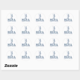 Hera Classic Round Sticker | Zazzle