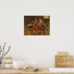 Heraldic Chivalry Poster | Zazzle