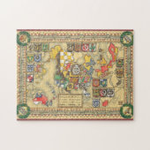 Heraldic Map of the Known World Jigsaw Puzzle | Zazzle