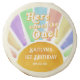 Here Comes The One! Retro Boho Sun 1st Birthday Sugar Cookie | Zazzle