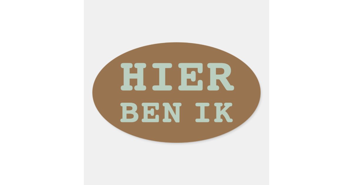 HERE I'M A suitcase sticker | Zazzle