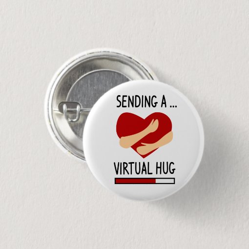 Here's a Virtual Hug Button | Zazzle