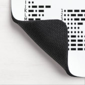 Here's How I Text (International Morse Code) Mouse Pad | Zazzle