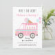 Here's The Scoop Ice Cream Truck Birthday Invitation | Zazzle