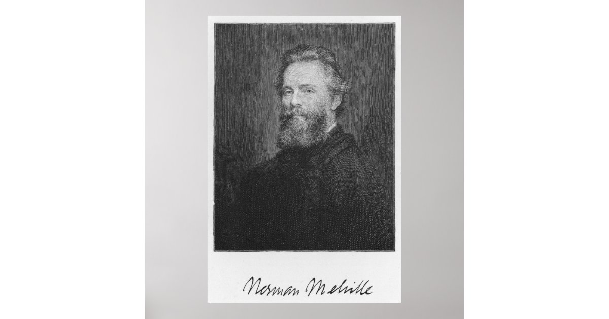 Herman Melville Large Art Print | Zazzle
