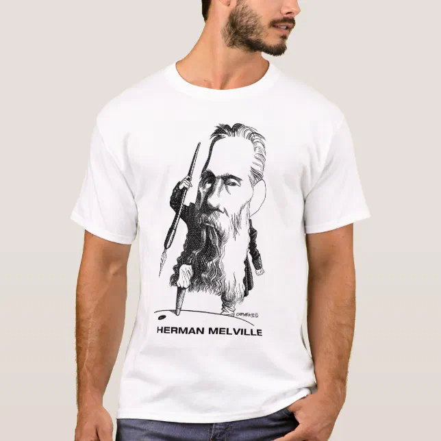 Herman Melville T-Shirt | Zazzle