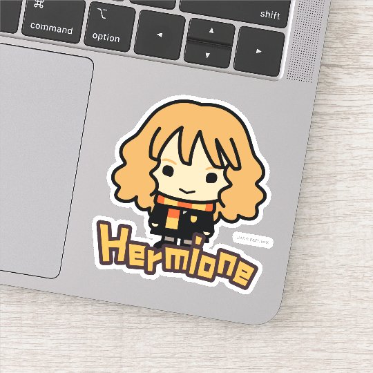 Hermione Granger Cartoon Character Art Sticker | Zazzle.com