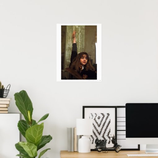 Hermione raises her hand poster | Zazzle