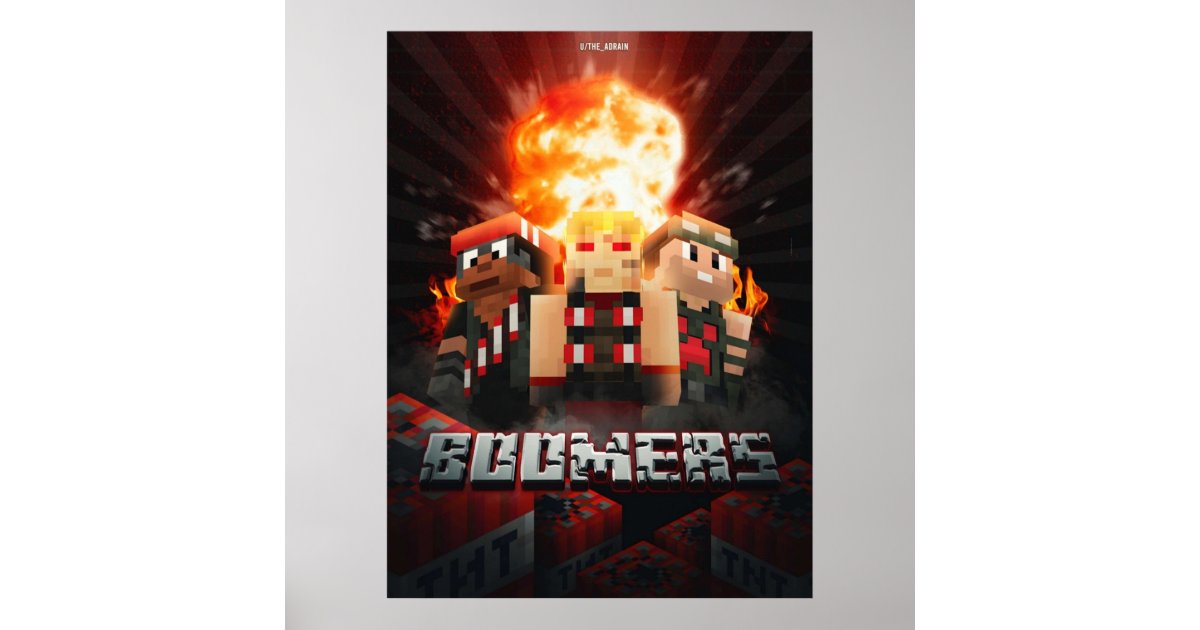 Hermitcraft Boomers Poster | Zazzle