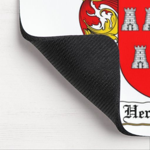 HERNANDEZ FAMILY CREST - HERNANDEZ COAT OF ARMS MOUSE PAD | Zazzle