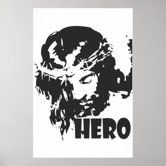 Hero Poster | Zazzle