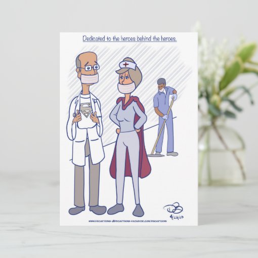 Hero Thank You Card | Zazzle