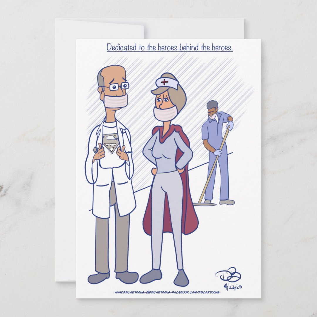 Hero Thank You Card | Zazzle