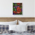 Heroic Roses by Paul Klee Abstract Modern Art Canvas Print | Zazzle