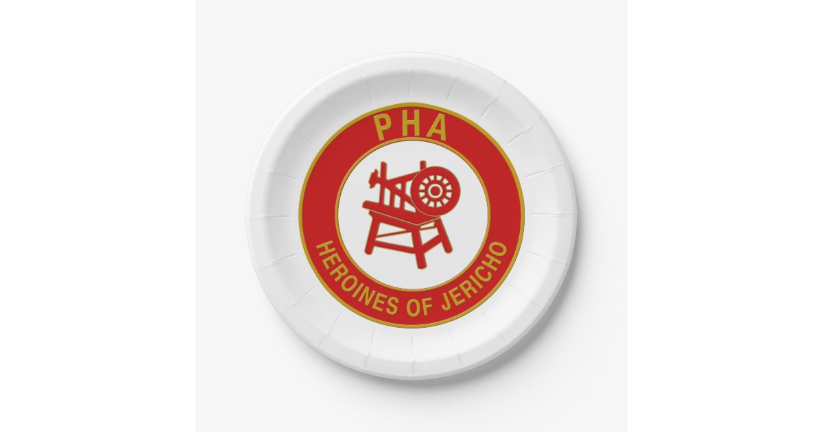 Heroines of Jericho Paper Plates | Zazzle