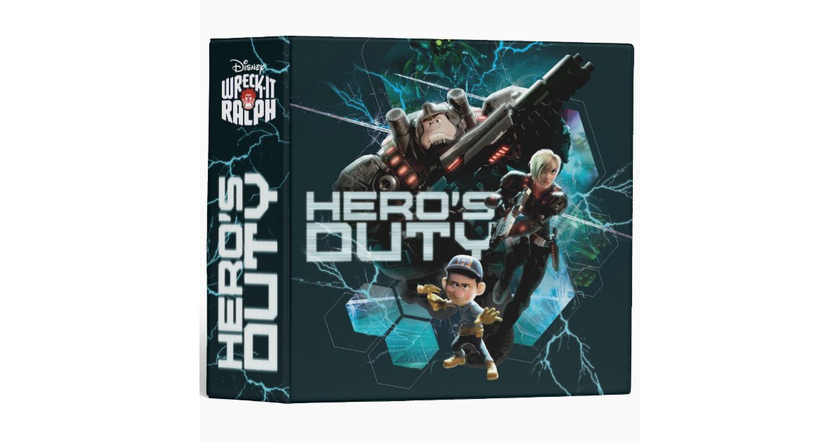 Hero's Duty 1 Binder | Zazzle