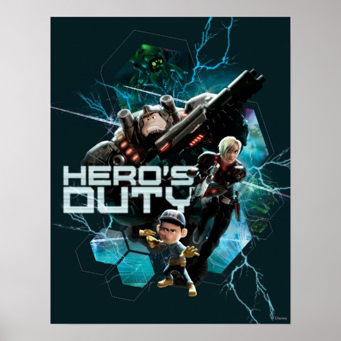 Hero's Duty 1 Poster | Zazzle.com
