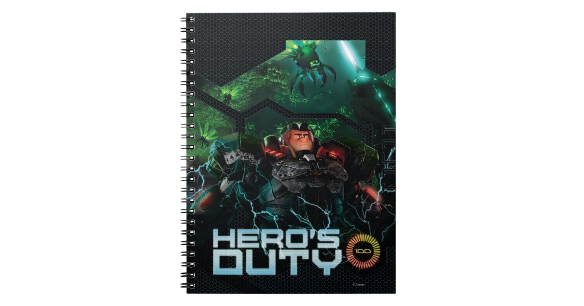 Hero's Duty Notebook | Zazzle