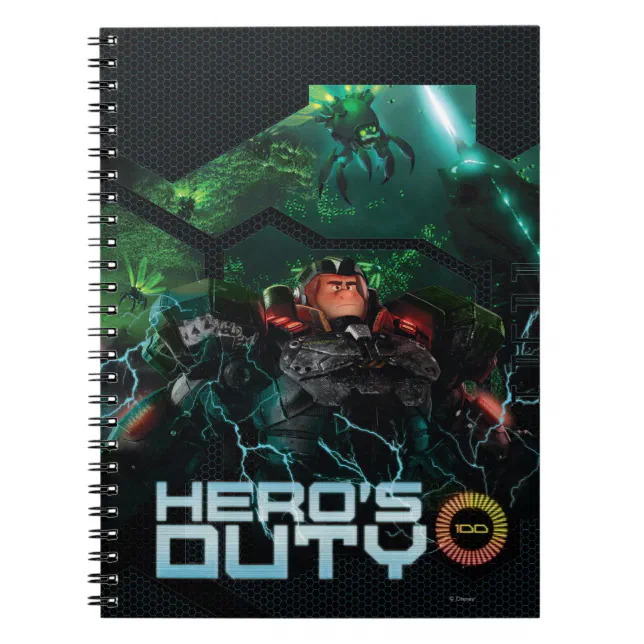 Hero's Duty Notebook | Zazzle