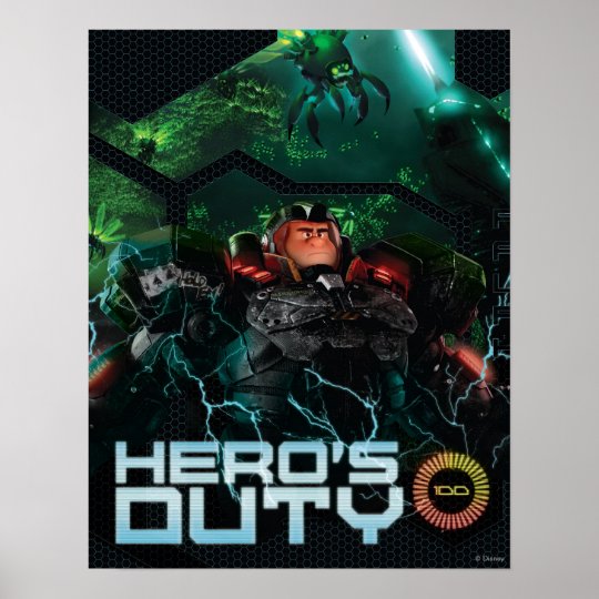 Hero's Duty Poster | Zazzle.com