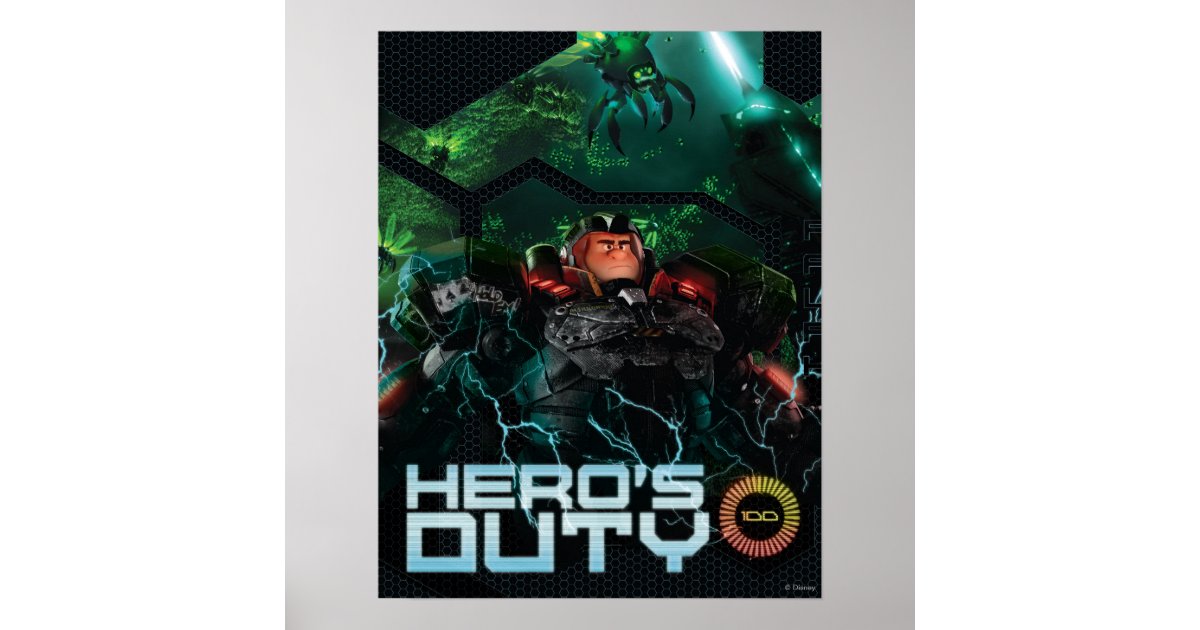 Hero's Duty Poster | Zazzle