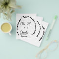 Herp Derp Idiot Rage Face Meme Flyer | Zazzle
