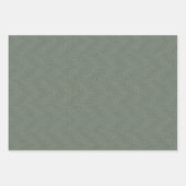 Herringbone tweed classic sage green Christmas Wrapping Paper Sheets ...