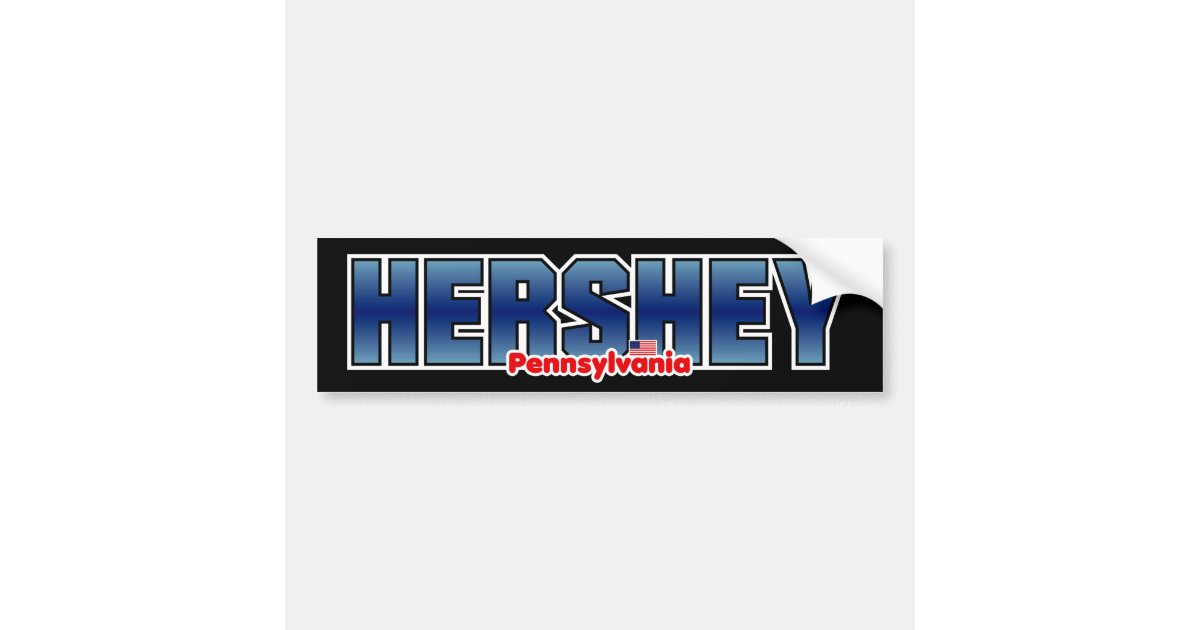 Hershey Bumper Bumper Sticker | Zazzle