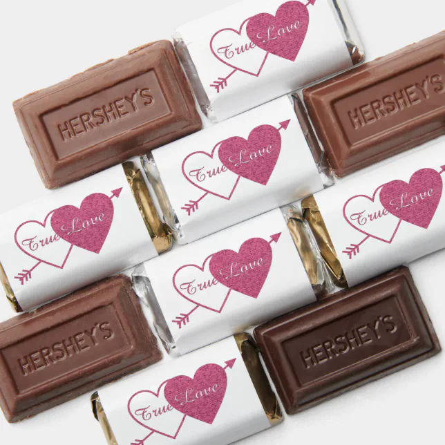 Hershey®’s Miniatures™ True Love Party Favors | Zazzle