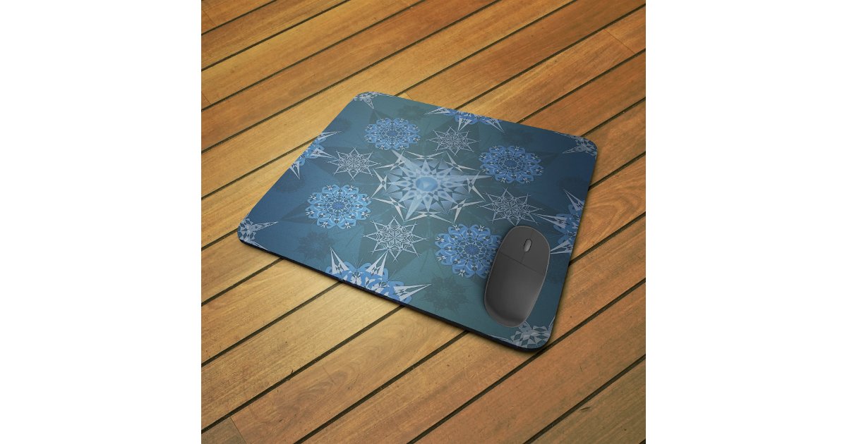 Hexa triangles yantra petals inscription mouse pad | Zazzle