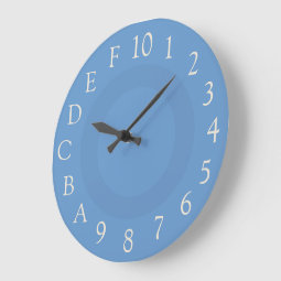 Hexadecimal Geek clock I | Zazzle
