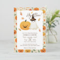 Hey Baby Boo Fall Halloween Baby Shower Invitation | Zazzle