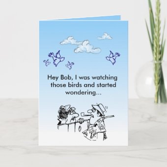 Hey Bob! Card | Zazzle