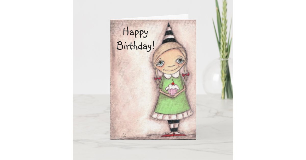 Hey Cupcake - Birthday Card | Zazzle