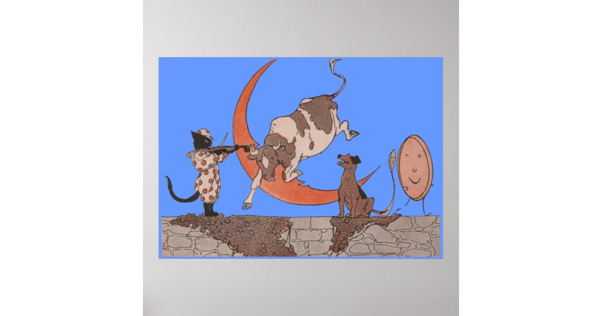Hey, Diddle Diddle Poster | Zazzle