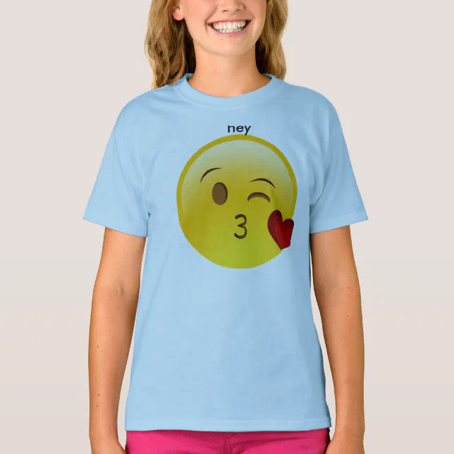 hey emoji T-Shirt | Zazzle