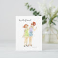 Hey Girlfriend Postcard | Zazzle