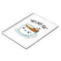 Hey Hot-Tea Funny Cuppa Tea Pun Notebook | Zazzle