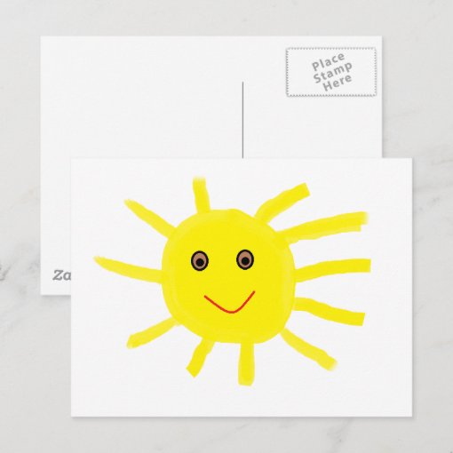 Hey Sunshine Postcard | Zazzle