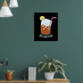 Hey Swee-Tea Funny Sweet Tea Pun Dark BG Poster | Zazzle