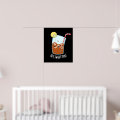 Hey Swee-Tea Funny Sweet Tea Pun Dark BG Poster | Zazzle