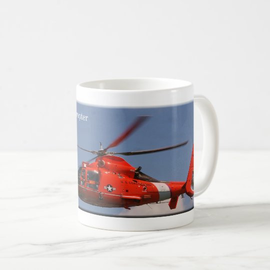 HH 65C Dolphin Helicopter mug | Zazzle.com