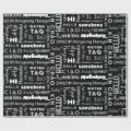 HI & Hello! Around the World Wrapping Paper | Zazzle