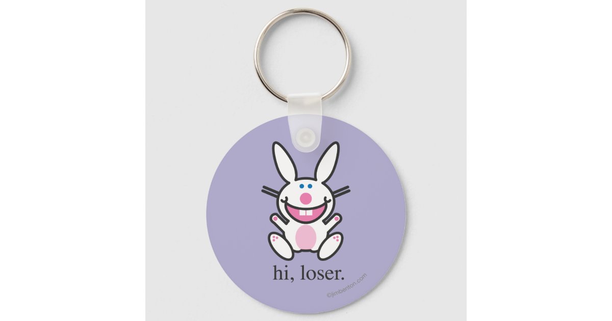 Hi Loser Keychain | Zazzle