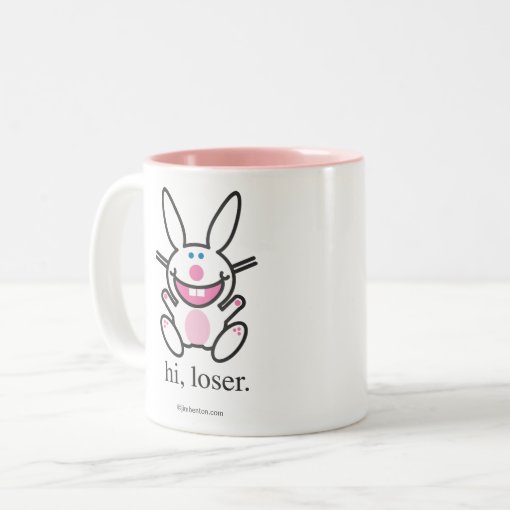 Hi Loser Two-Tone Coffee Mug | Zazzle