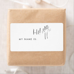 Hi My Name Is Name Tag | Zazzle