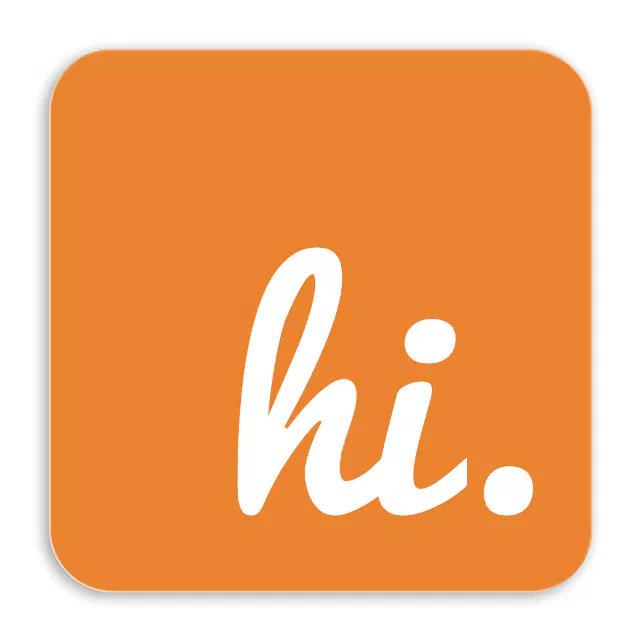 hi square business card | Zazzle