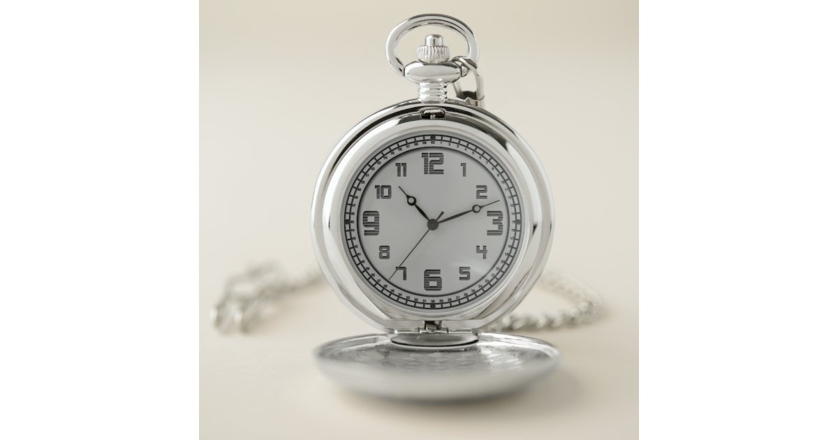 Hi-Tech Pocket Watch | Zazzle