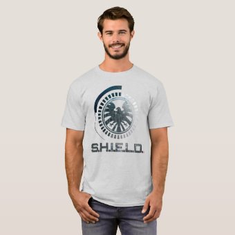 Hi-Tech S.H.I.E.L.D. Logo T-Shirt | Zazzle